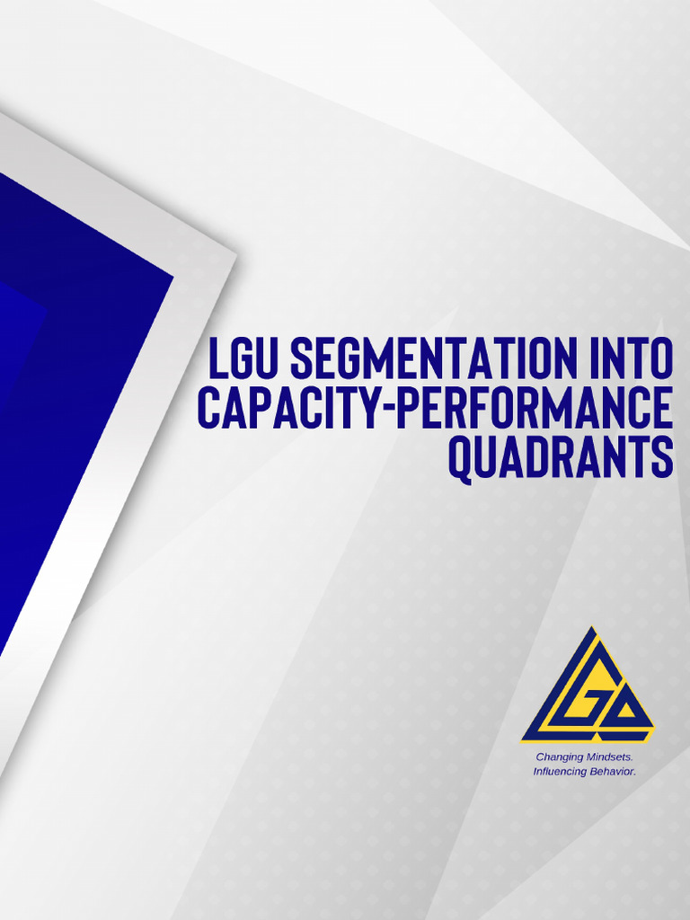 LGU Segmentation Report (Edt Mar 16) | PDF | Finance & Money Management
