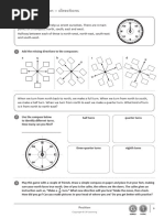 Directions Using a 16-Point Compass | PDF