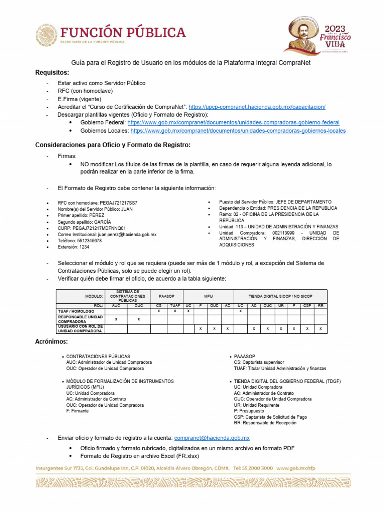 Guia Rapida Registro | PDF | Informática