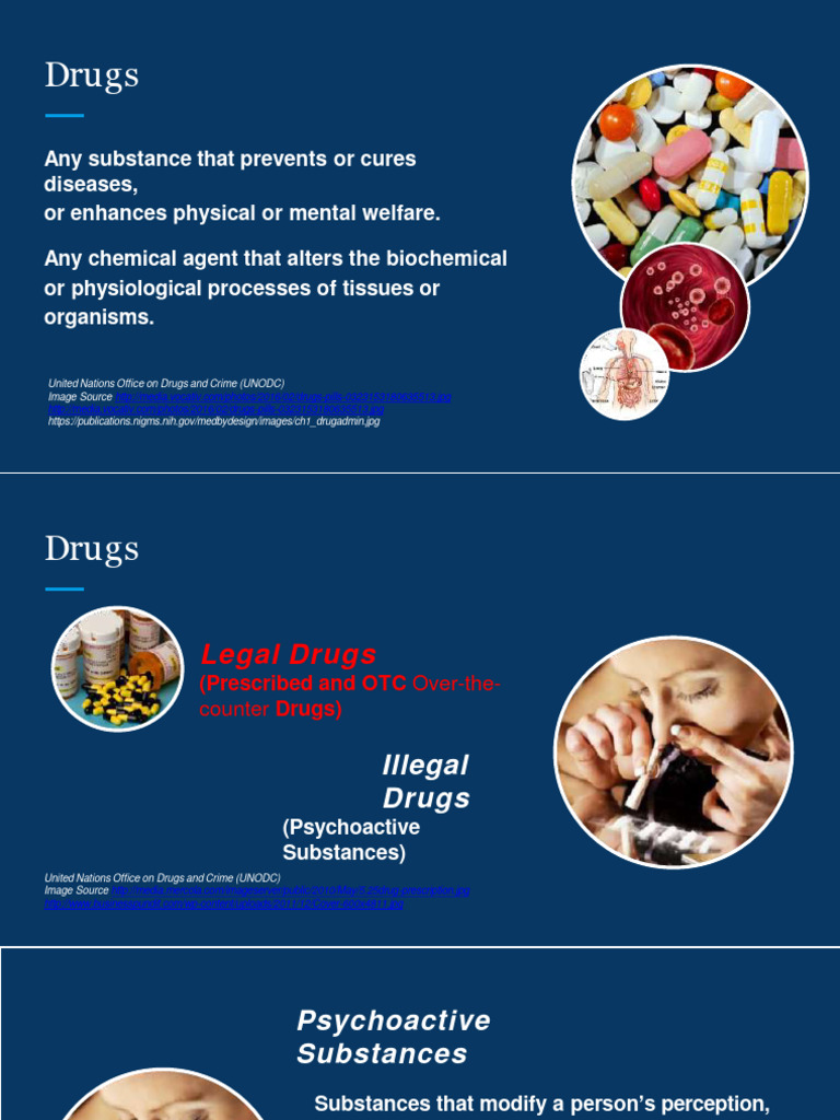 Drug Education CuF Health 1 | PDF | Drug Rehabilitation | Substance ...