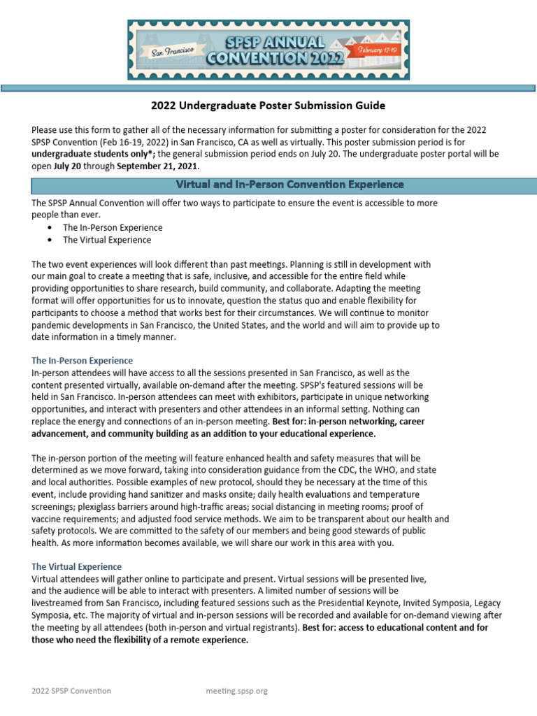 2022-Undergraduate-Poster-Submission-Guide-FINAL | PDF