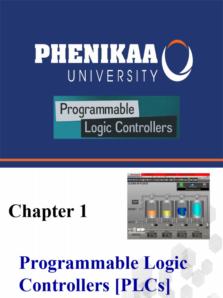 Chapter 1 - PLC Overview - A | PDF | Programmable Logic Controller | Computer Program