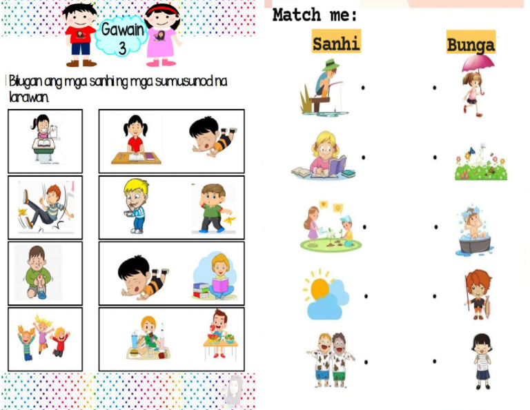 Kinder Module 4TH Quarter Sanhi at Bunga | PDF