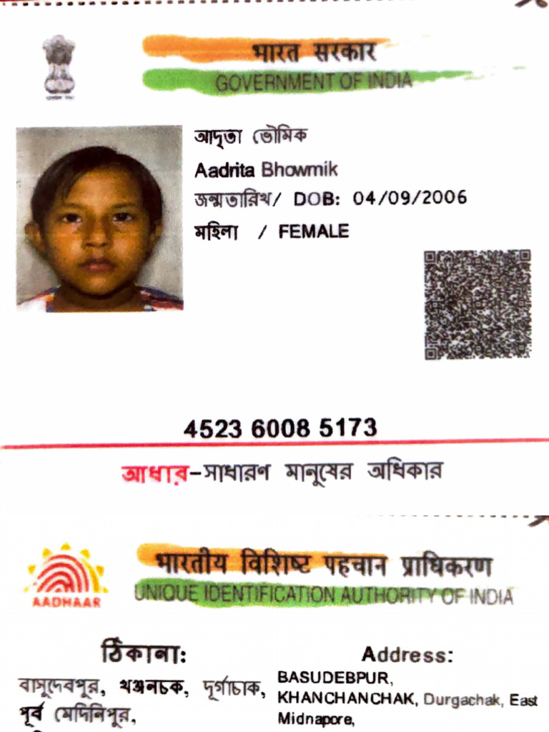 Aadhaar | PDF