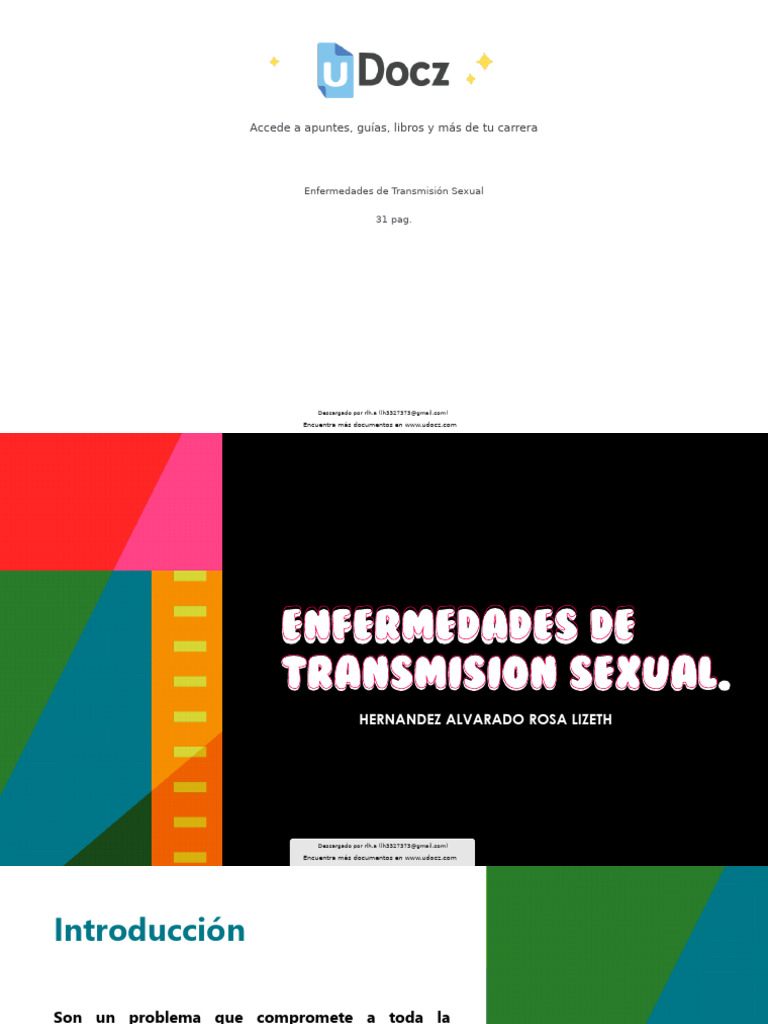 Enfermedades de Tran 622309 Downloadable 183926 | PDF | Infección transmitida sexualmente | VIH ...