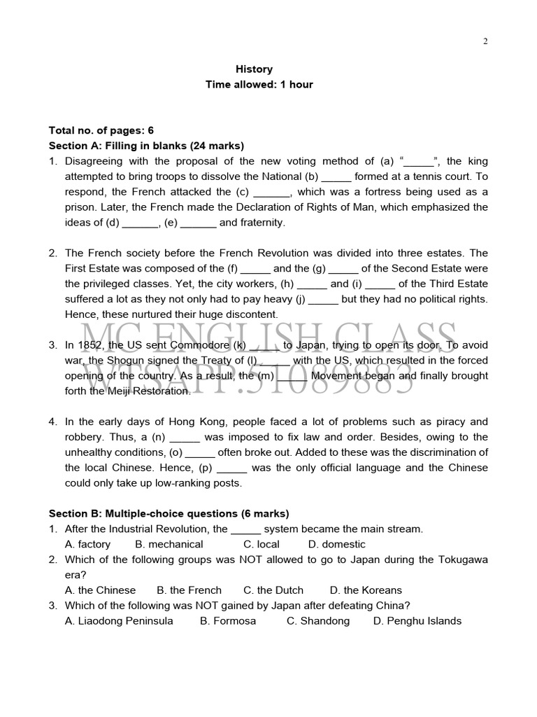 s2 History | PDF | France | Napoleon