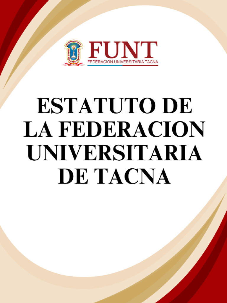 Estatuto Funt Aprobado El 15.04.24 | PDF | Universidad | Democracia