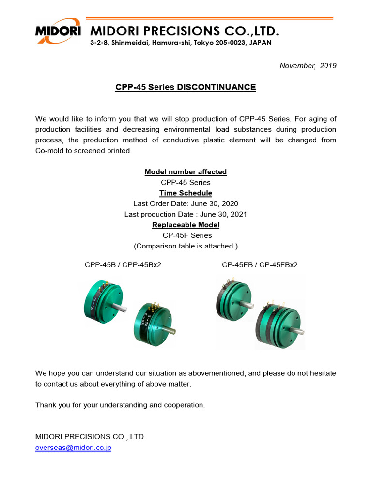 CPP-45-Series DISCON e Web A | PDF