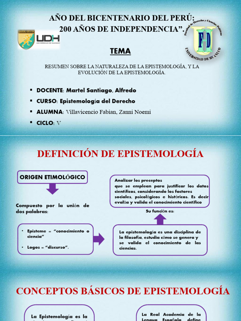 Resumen Sobre La Naturaleza de La Epistemología | PDF | Epistemología | Conocimiento