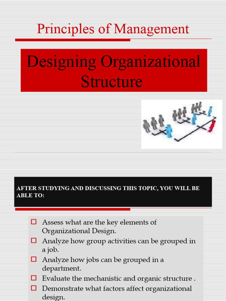 CH 11 DESIGNING ORGANIZATIONAL STRUCTURE | PDF | Organizational Structure | Economies