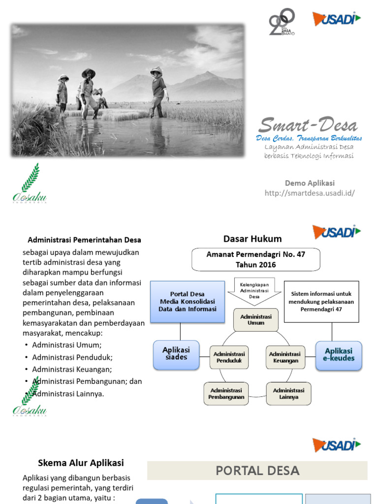 Smart - Desa Presentation | PDF | Pengelolaan Keuangan & Uang