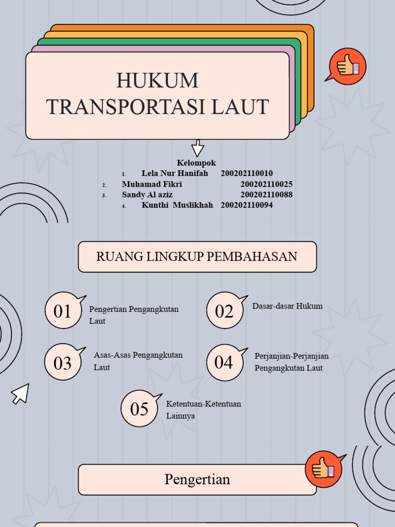 Materi H. Transportasi Laut | PDF | Bisnis