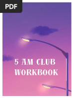5 AM Club: Morning Routine Insights | PDF | Neuroscience | Nature
