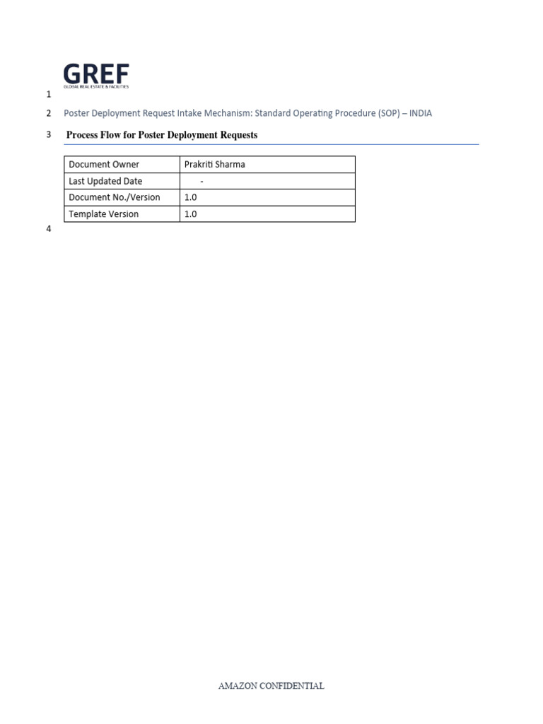 ZED EN SOP for Poster Deployment | PDF | Computing | Information Technology