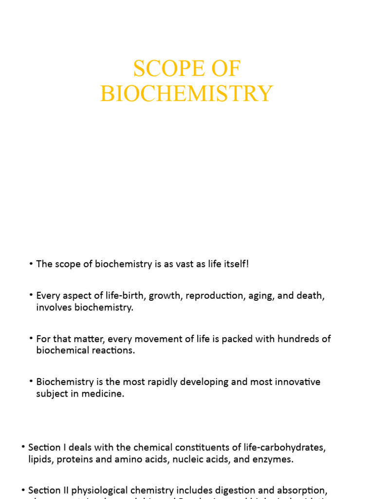 Biochemistry: Life's Chemical Blueprint | PDF