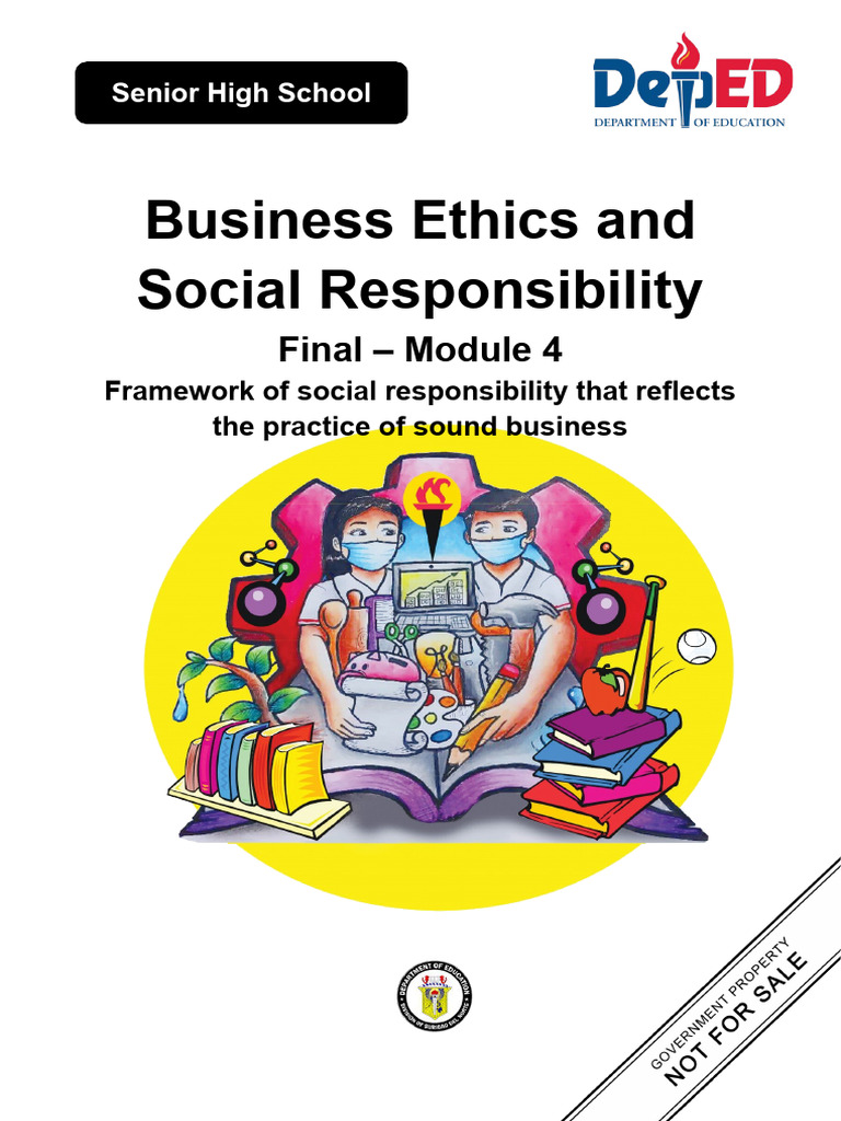 SLM - BUSINESS ETHICS Final M4 | PDF | Corporate Social Responsibility ...