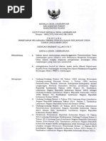 Contoh SK TPK Desa 2025 Terbaru (Doc - Word Dan PDF | PDF