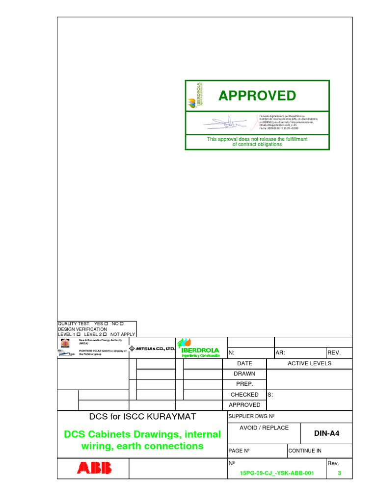15PG-09-CJ - YSK-ABB-001 - Rev3 - DCS Cabinets Drawings - Internal ...