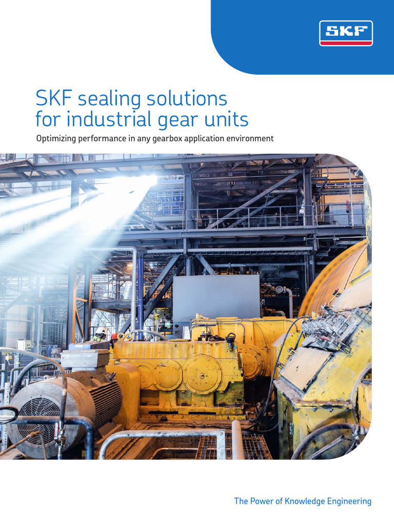 SKF Sealing Solutions For Industrial Gear Units - 14952 EN - Lowres ...