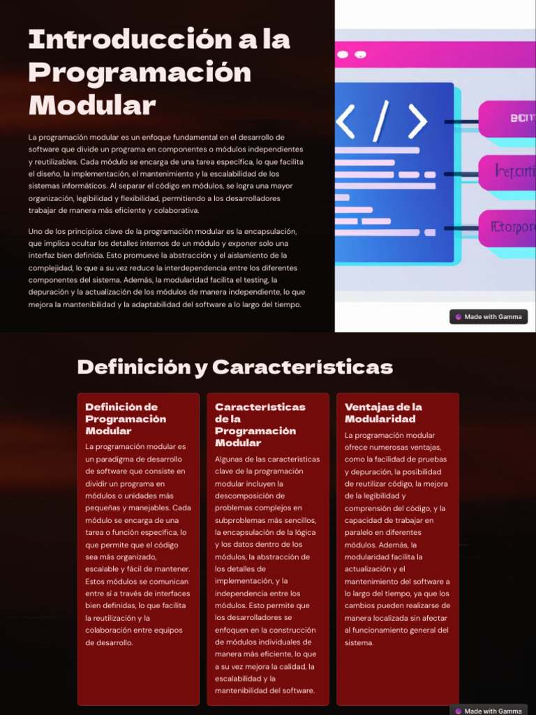 Programacion Modular | PDF | Programación de computadoras | Software
