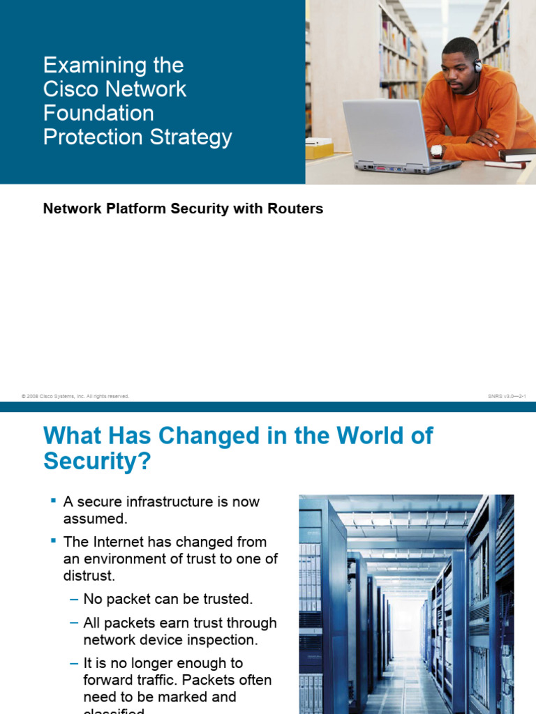 Cisco Router Security Strategy | PDF | Router (Computing) | Denial Of ...