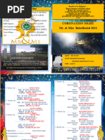 Sample Coronation Night Invitation | PDF