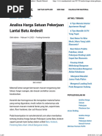 Analisa Rangka Plafond Hollow | PDF