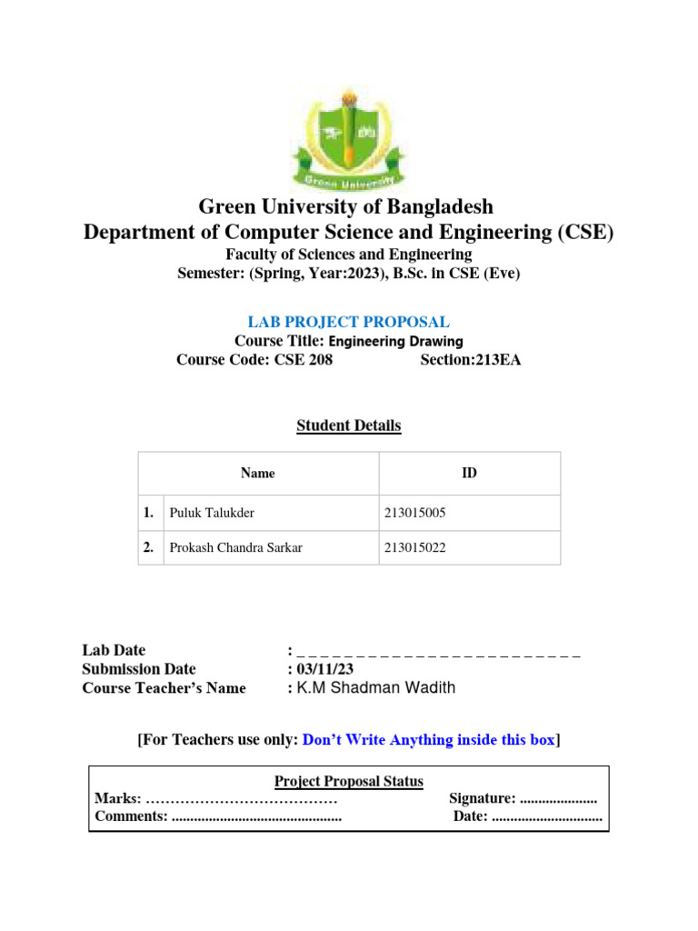 2D Flower Design Project Proposal | PDF