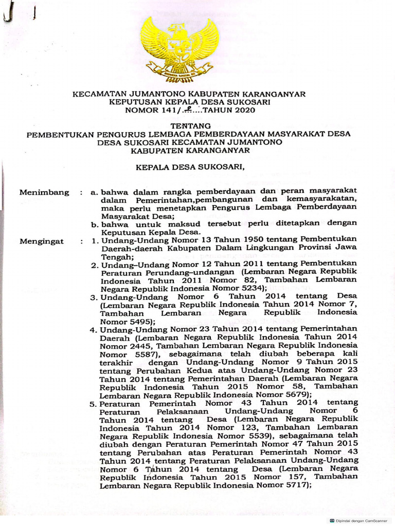 SK LPMD (1) - Dikompresi | PDF