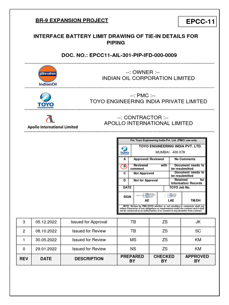 IFD Drawings for BR-9 Expansion Project | PDF