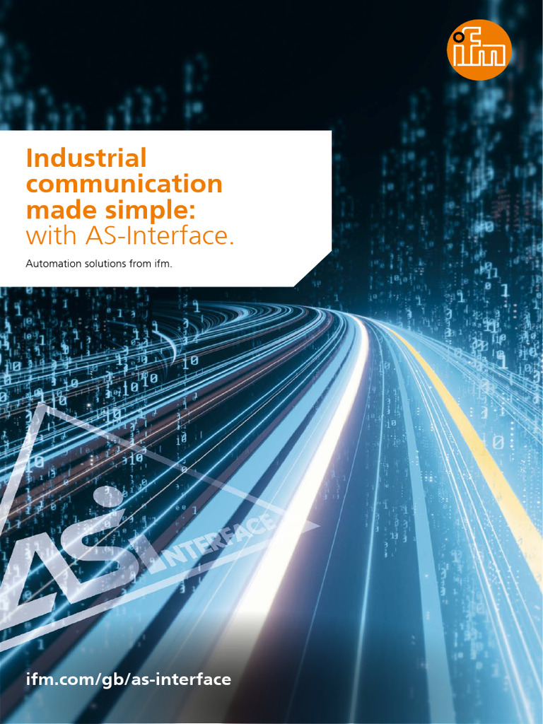 Brochure AS-interface ENGB 052022 | PDF | Automation | Physical Layer ...