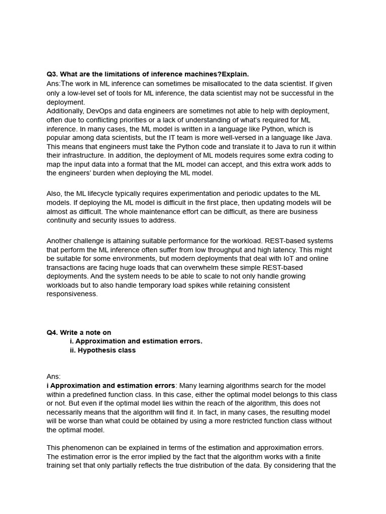 ML Answerbank | PDF | Support Vector Machine | Machine Learning