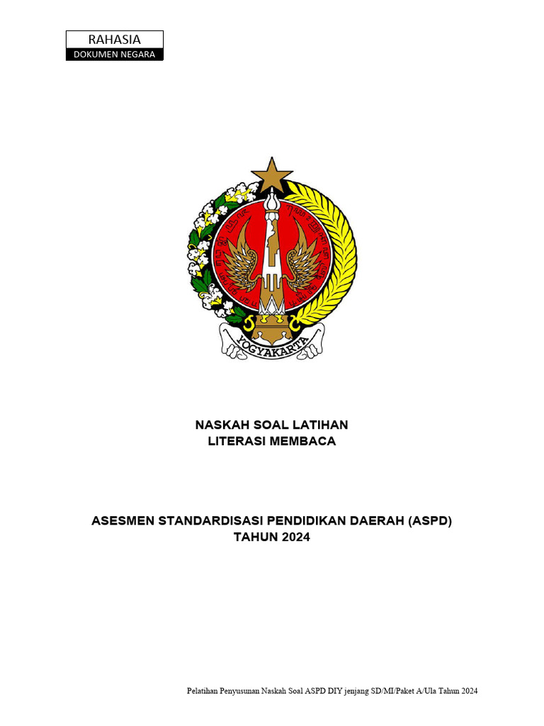 Soal TPM 3 Membaca 2024 | PDF | Perjalanan