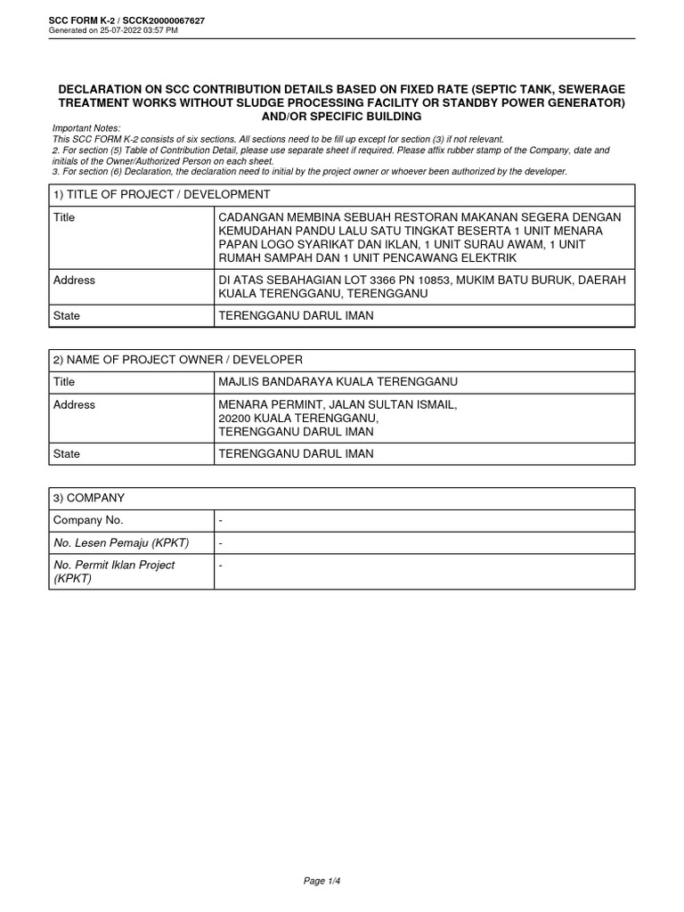 Developer's SCC Contribution Guide | PDF | Cheque | Sewage Treatment