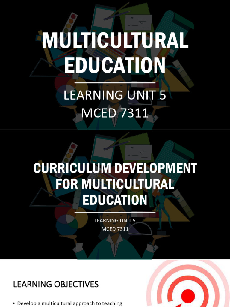 MCED7311 - LU5 - Theme2-5 - Multicultural Approaches | PDF | Curriculum ...