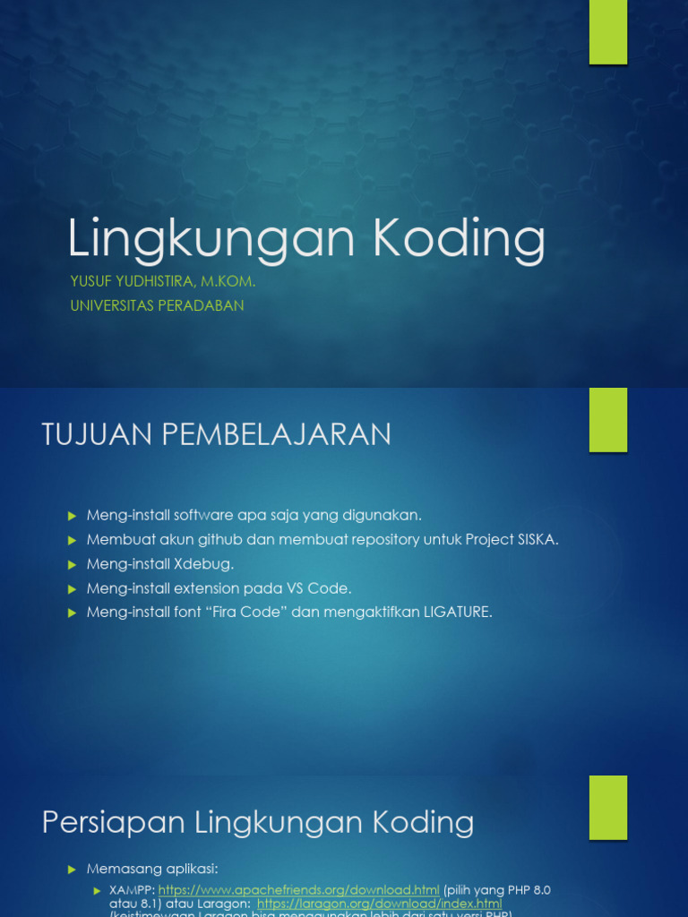 S04 - Lingkungan Koding | PDF