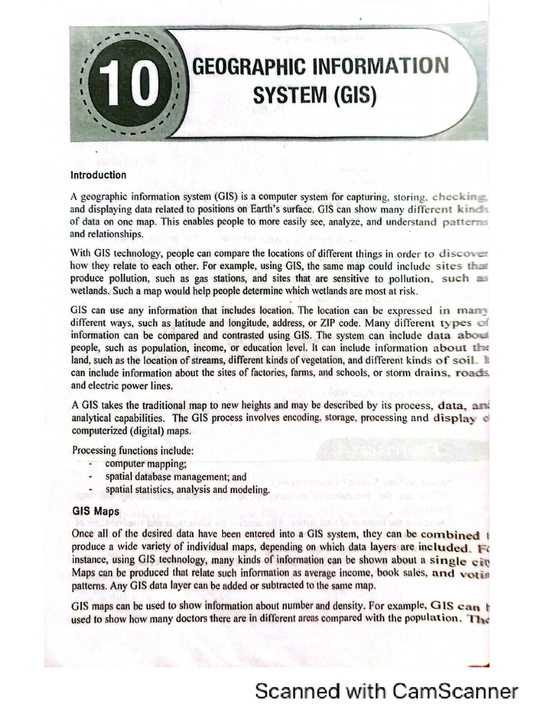 GIS System in Surveying | PDF