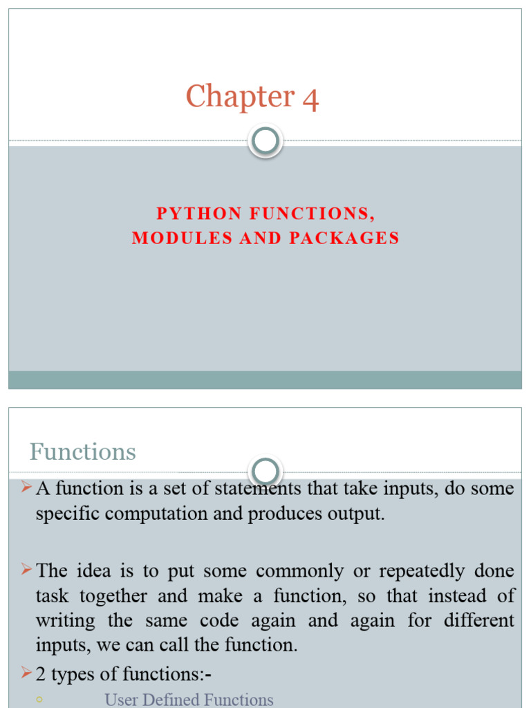 Final Chapter 4 1 Pdf Parameter Computer Programming Scope Computer Science