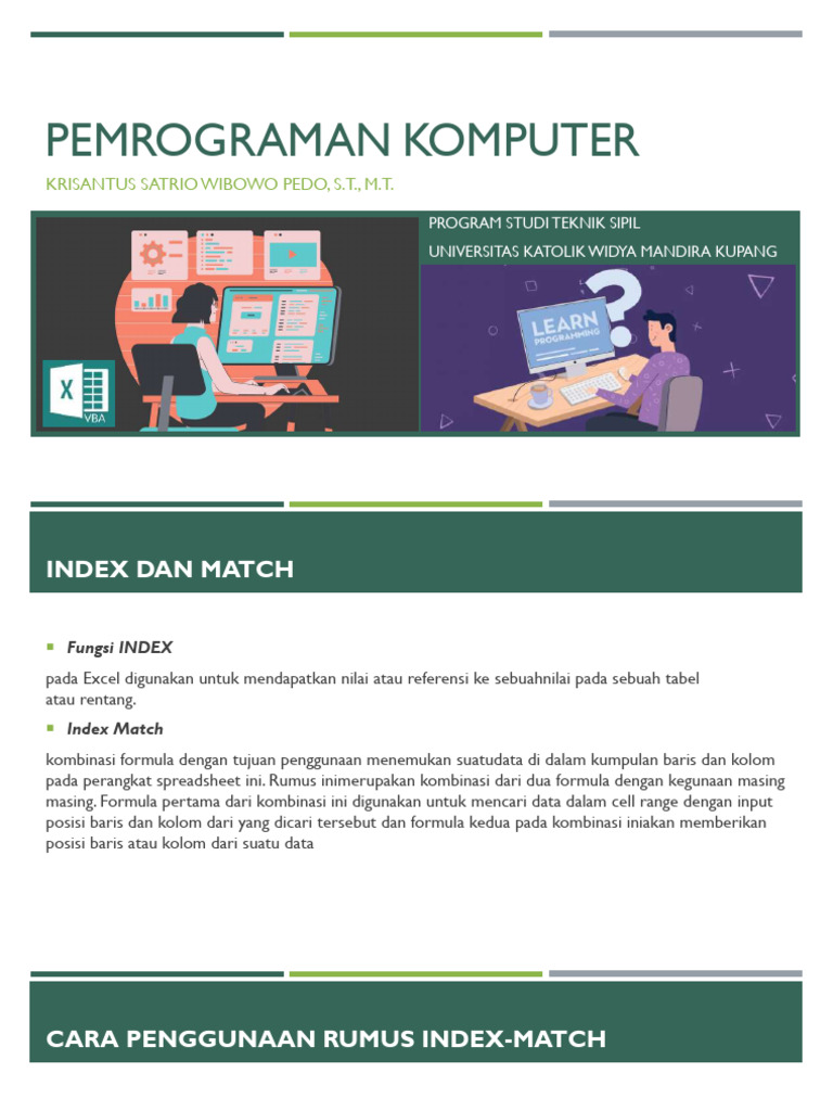 7-Pemrograman Komputer | PDF