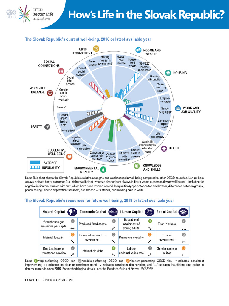 Well-Being Overview: Slovak Republic 2020 | PDF | Poverty | Poverty ...