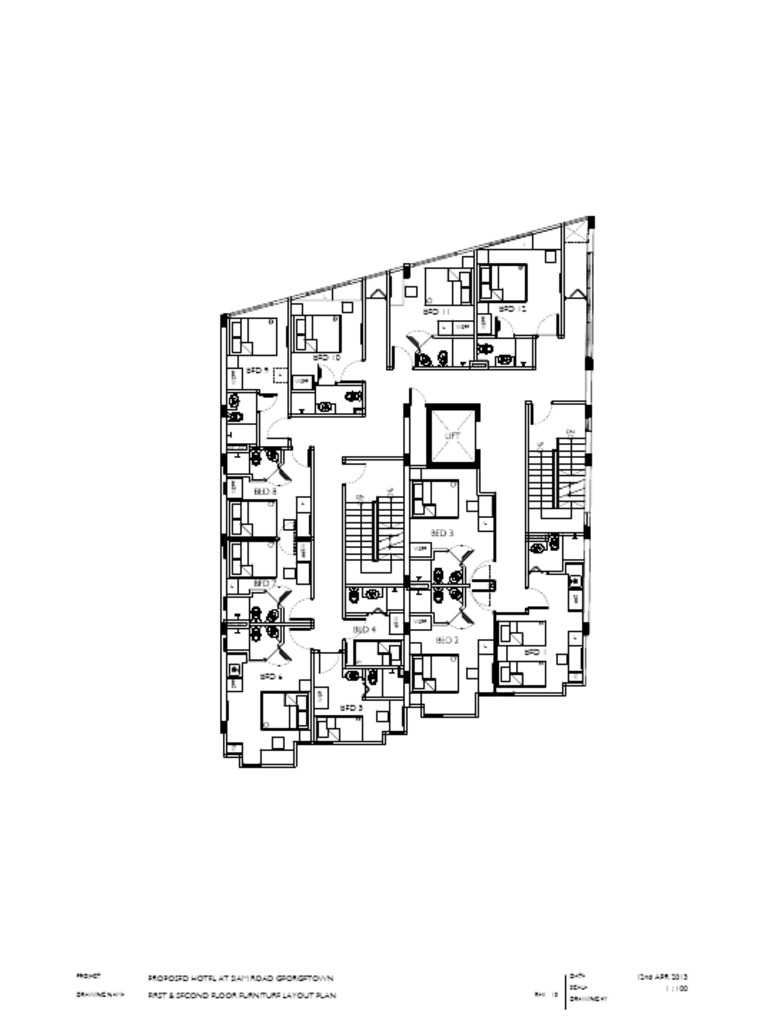 First & Second Floor Hotel Layout | PDF | Radio Broadcasting | Radio