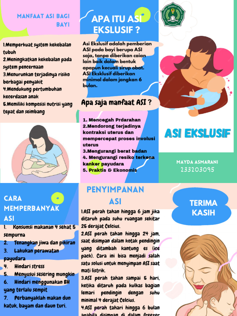 Leaflet Asi Eks | PDF | Pengembangan Diri | Kesehatan Holistik