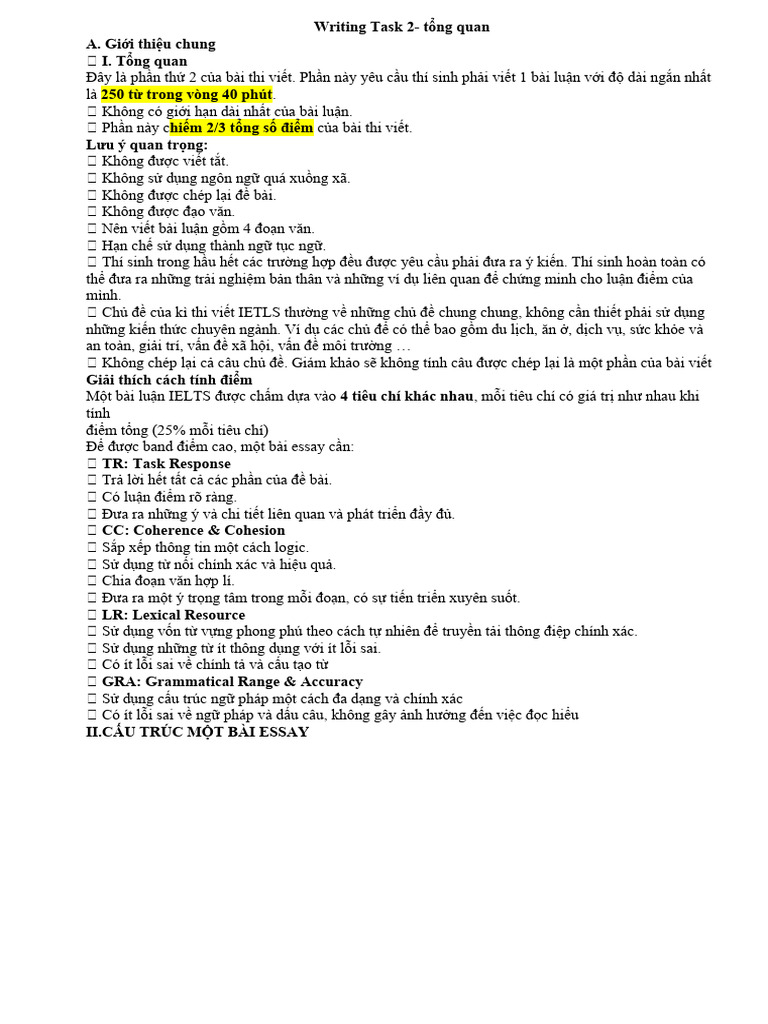 Writing Task 2-Complete | PDF