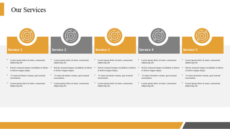 89592-Our Services Design Template | PDF