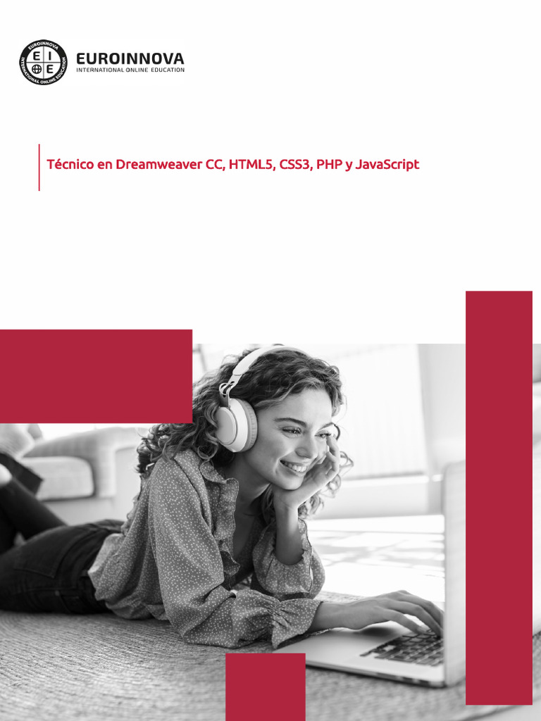 Tecnico Dreamweaver Html5 Css3 PHP Javascript Online | PDF | Adobe Dreamweaver | Red mundial