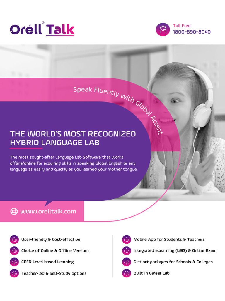 Orell Talk Brochure | PDF