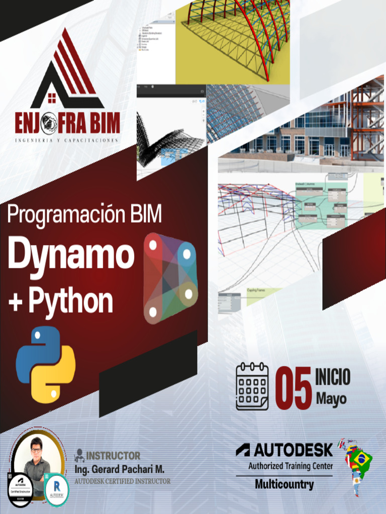 Brochure Dynamo + Python aplicado a Revit | PDF | Autodesk Revit ...