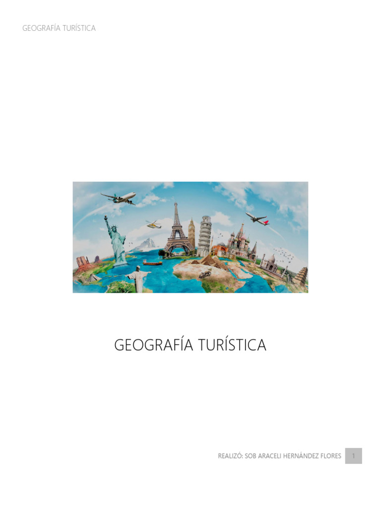 Geografía Turística para Sobrecargos | PDF | Turismo | Hotel