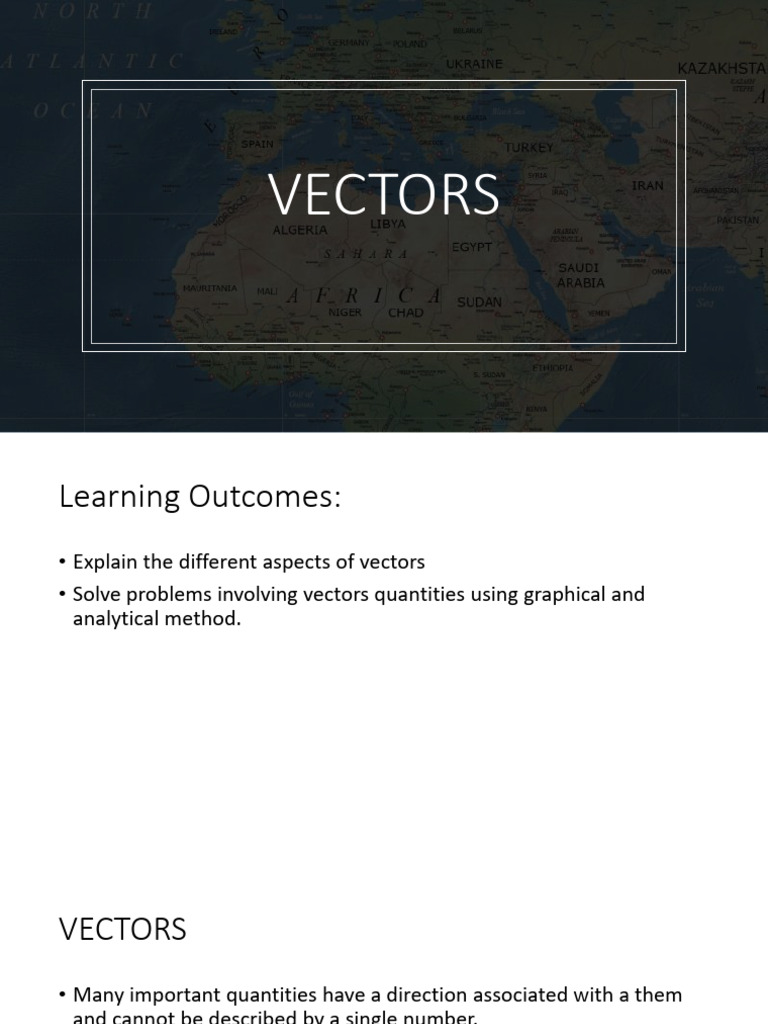 Vectors | PDF | Euclidean Vector | Triangle