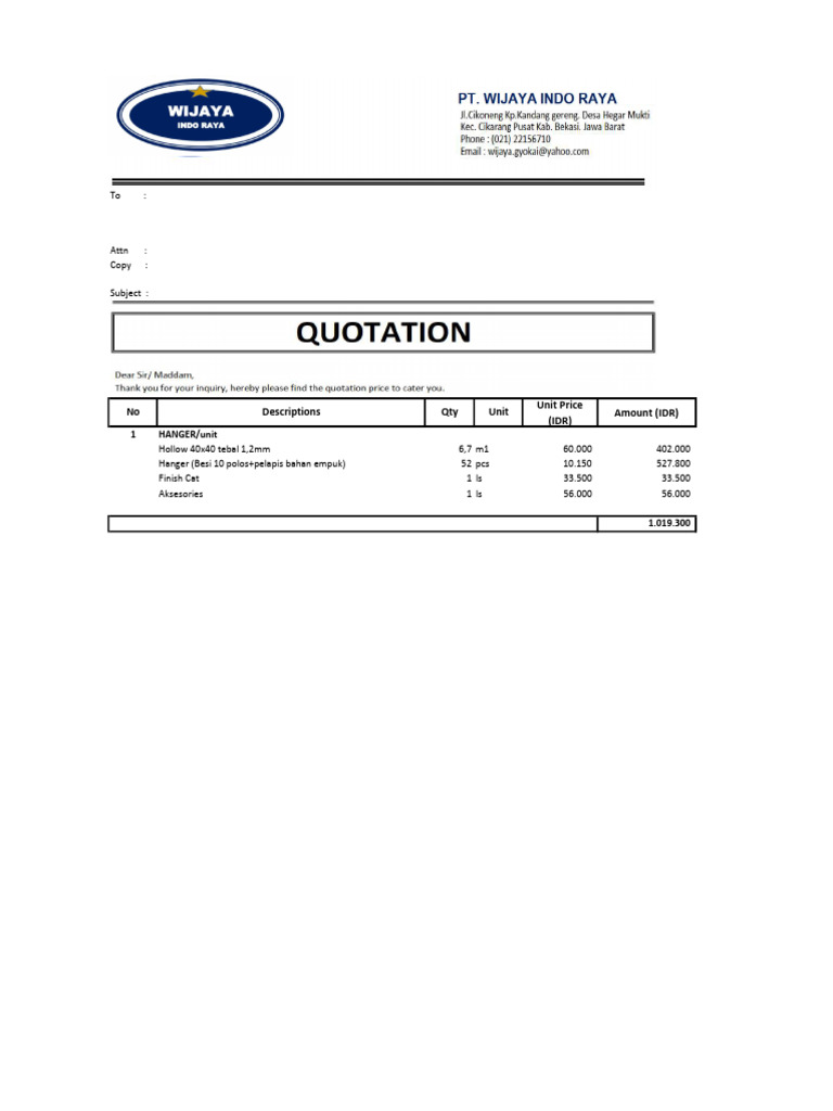 RAB Project Hanger.2024.03.07 | PDF
